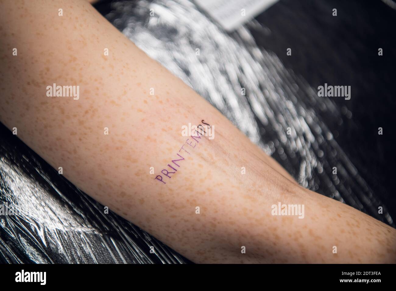 French Script Tattoos