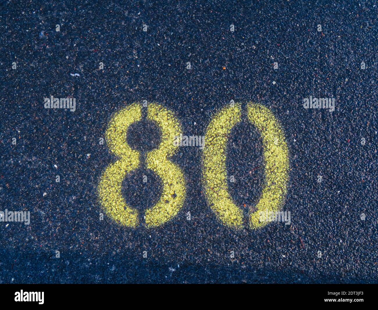 Number 80 High Resolution Stock Photography and Images - Alamy