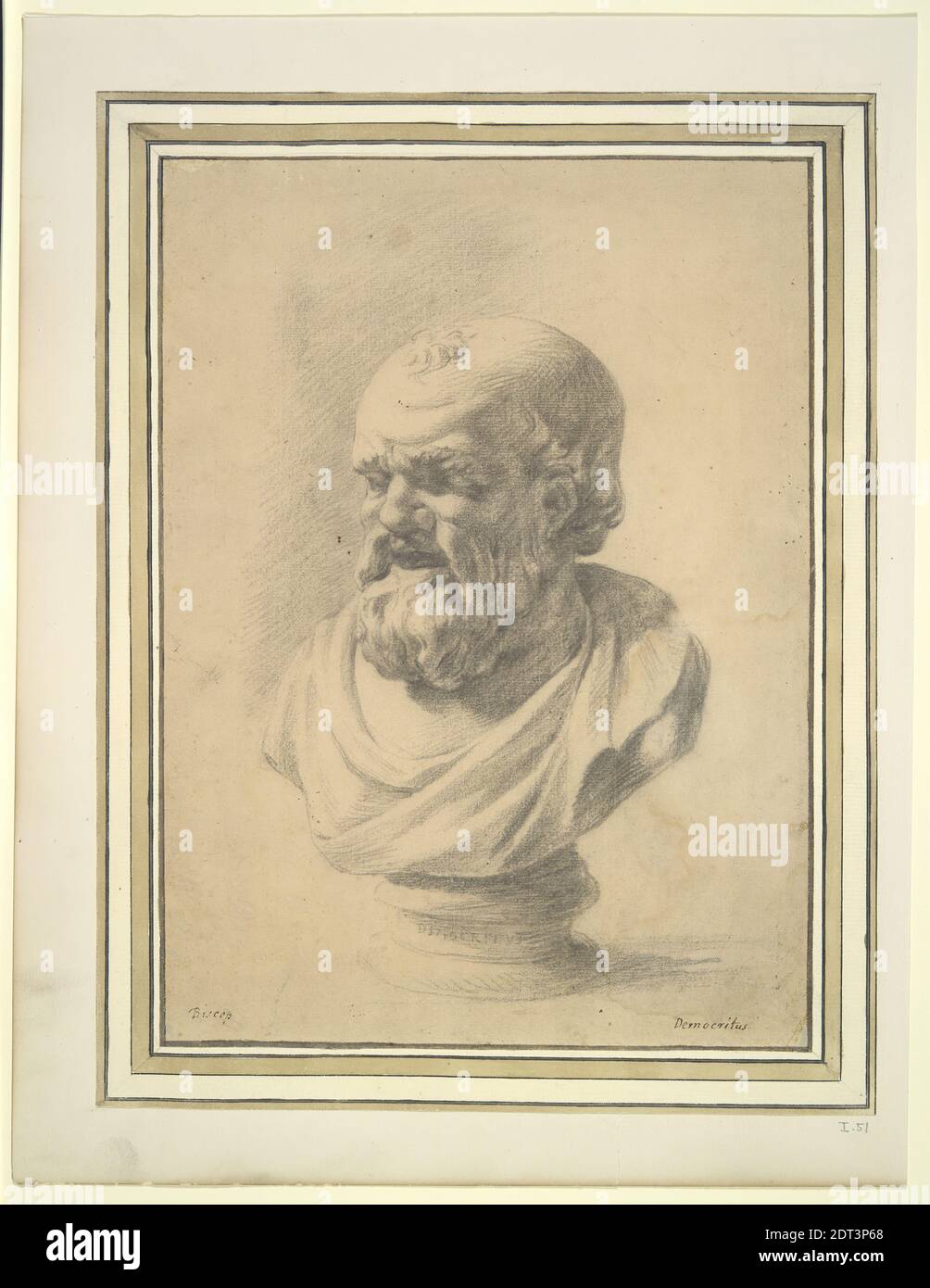 Portrait bust of democritus hi-res stock photography and images - Alamy