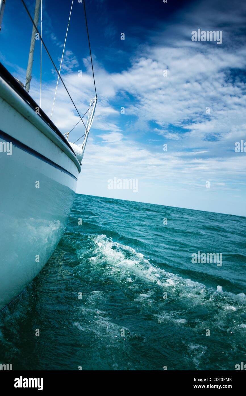 Ripped sail yacht hi-res stock photography and images - Alamy