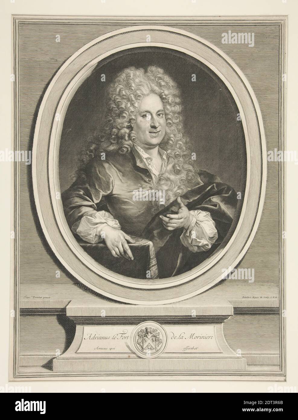 Artist: Gérard Edelinck, Flemish, active France, 1640–1707, Adrien ...