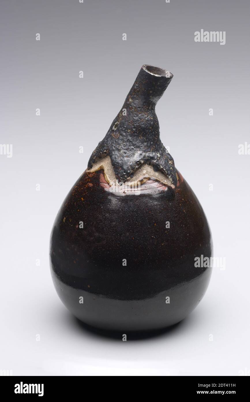 Takatori style sake bottle hi-res stock photography and images - Alamy