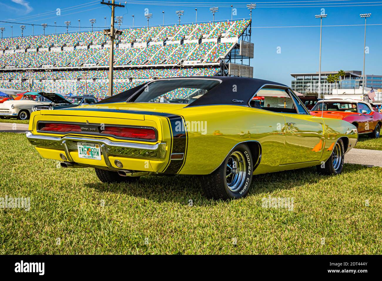 Daytona Beach, FL - November 27, 2020: 1970 Dodge Charger 500 fastback ...