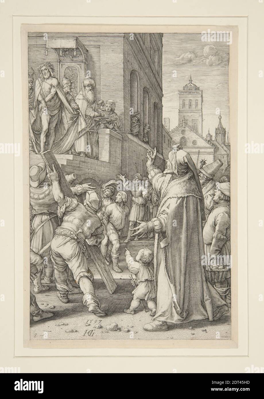 Artist: Hendrick Goltzius, Dutch, 1558–1617, Ecce Homo, from The ...