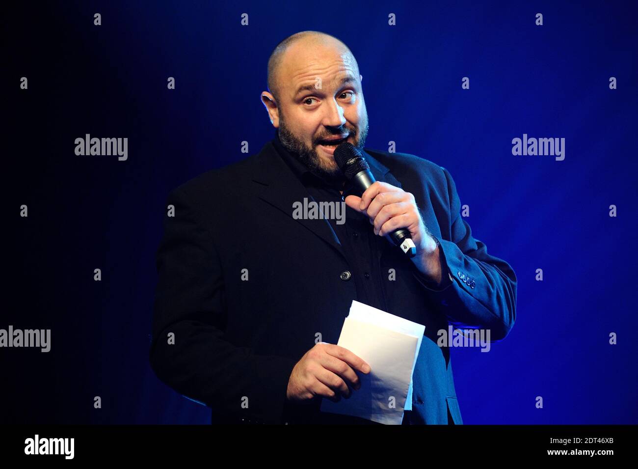 Marco Heliard performing during the 23rd 'Festival du Rire en Montagne ...
