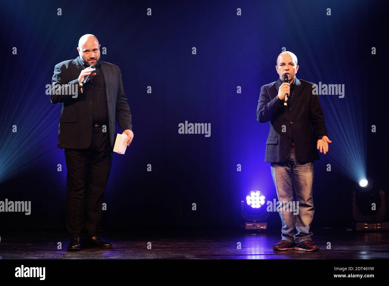 Marco Heliard and Arnaud Maillard performing during the 23rd 'Festival ...