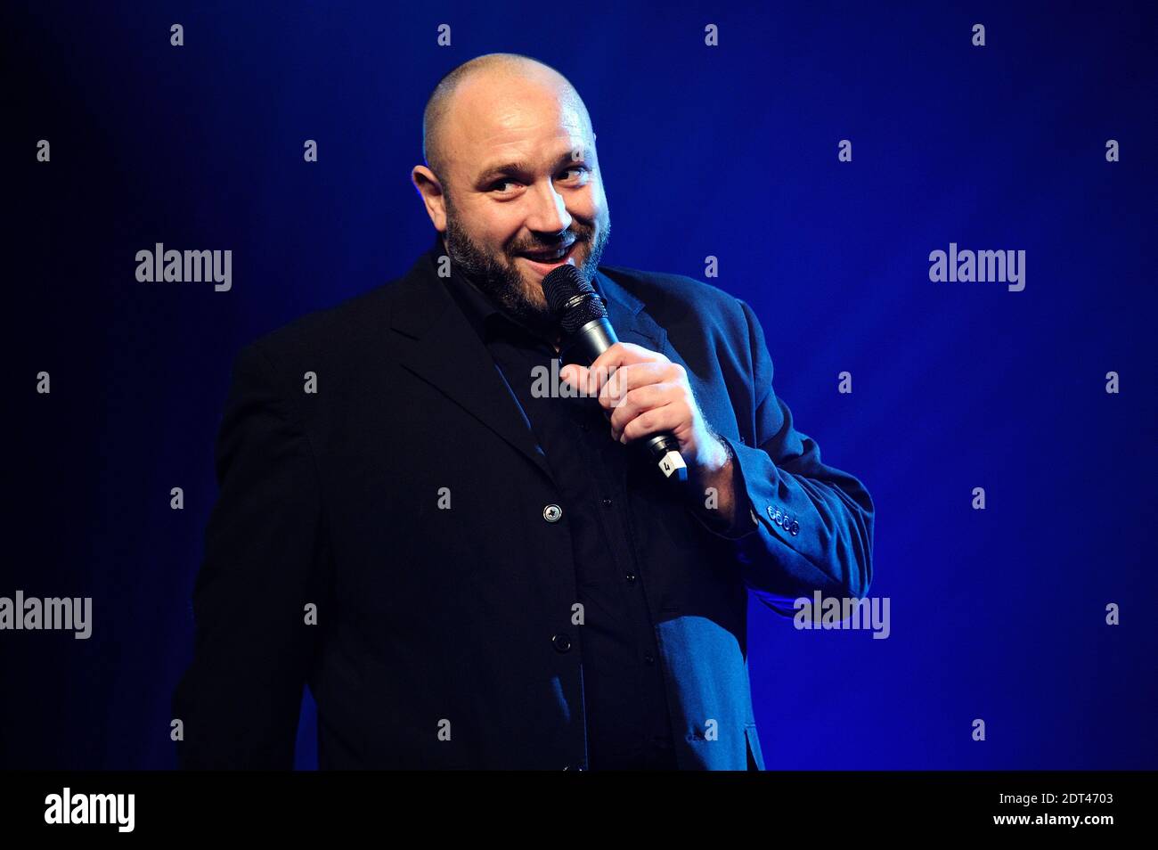 Marco Heliard performing during the 23rd 'Festival du Rire en Montagne ...