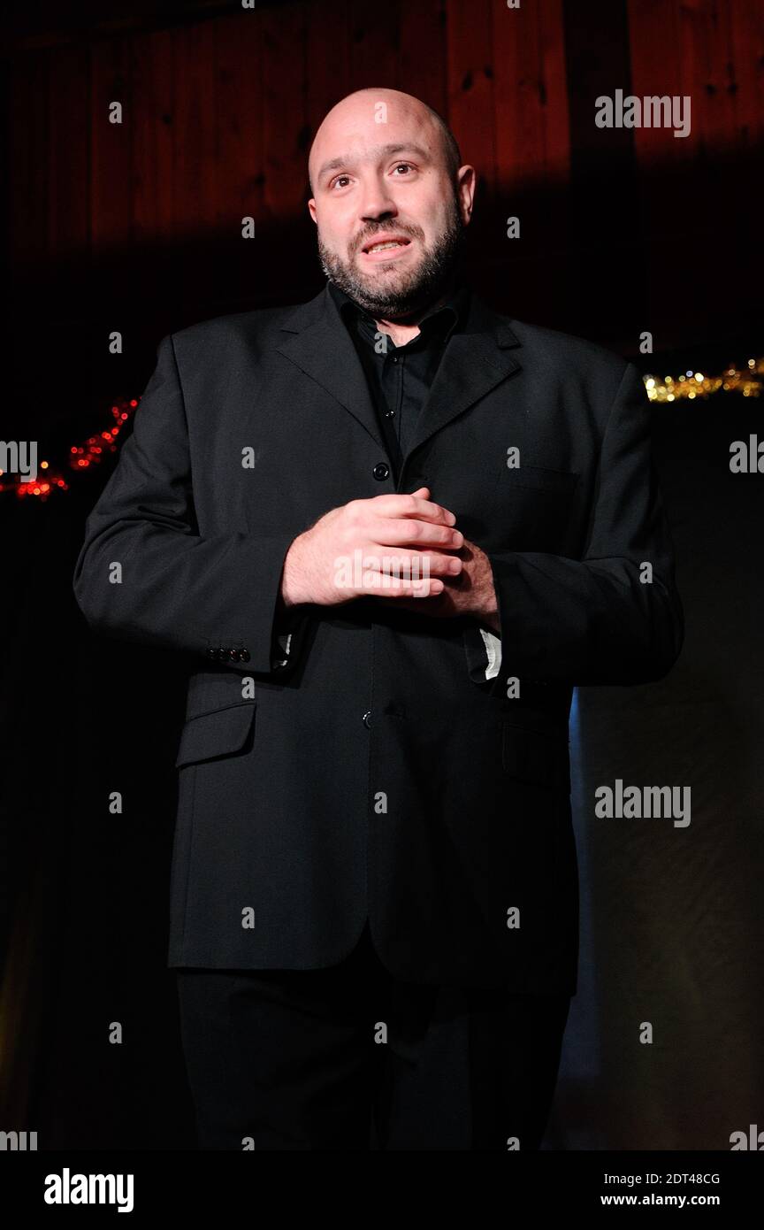 Marco Heliard performing during the 23rd 'Festival du Rire en Montagne ...