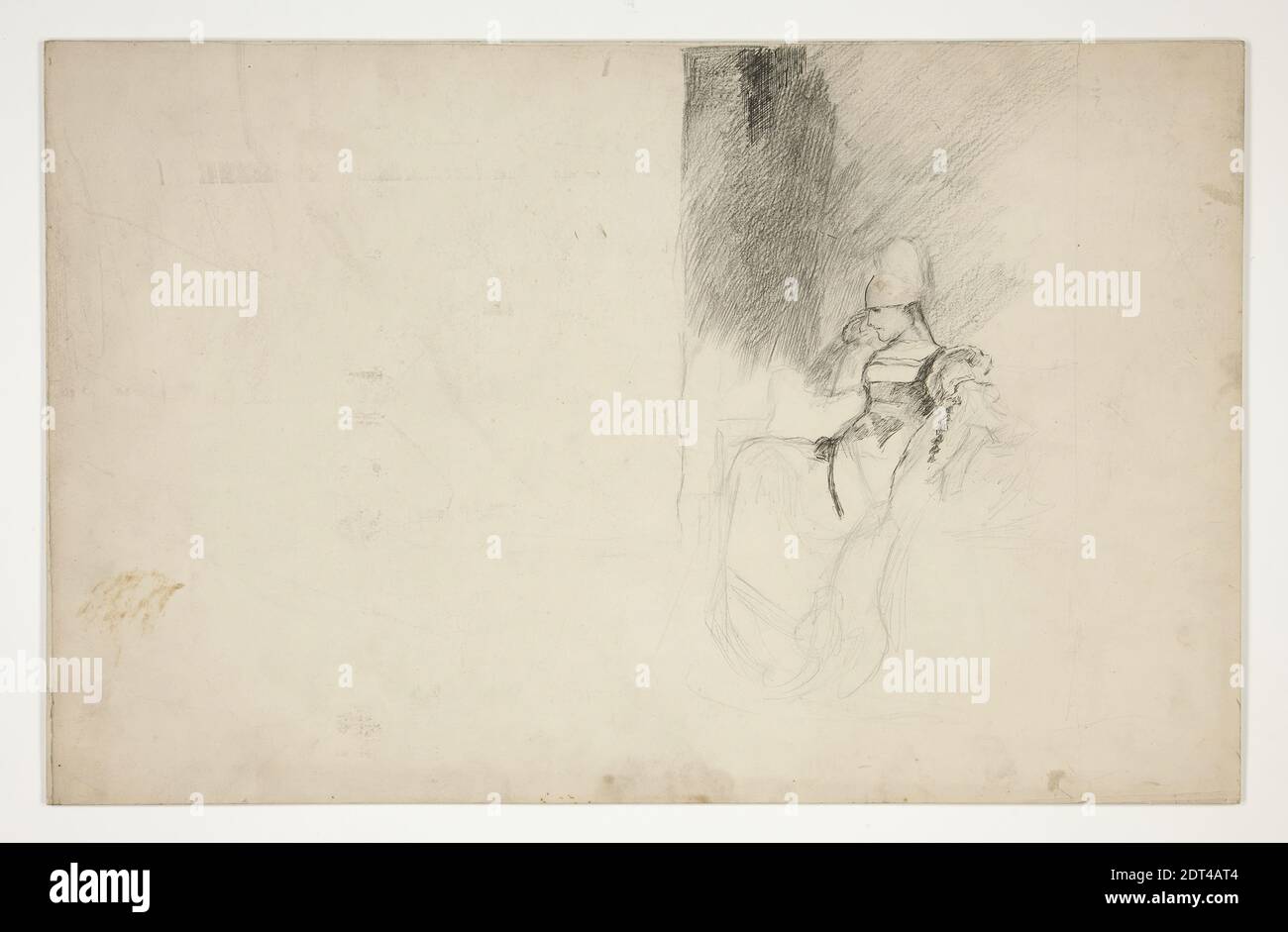 Artist: Edwin Austin Abbey, American, 1852–1911, M.A., 1897, Study for ...