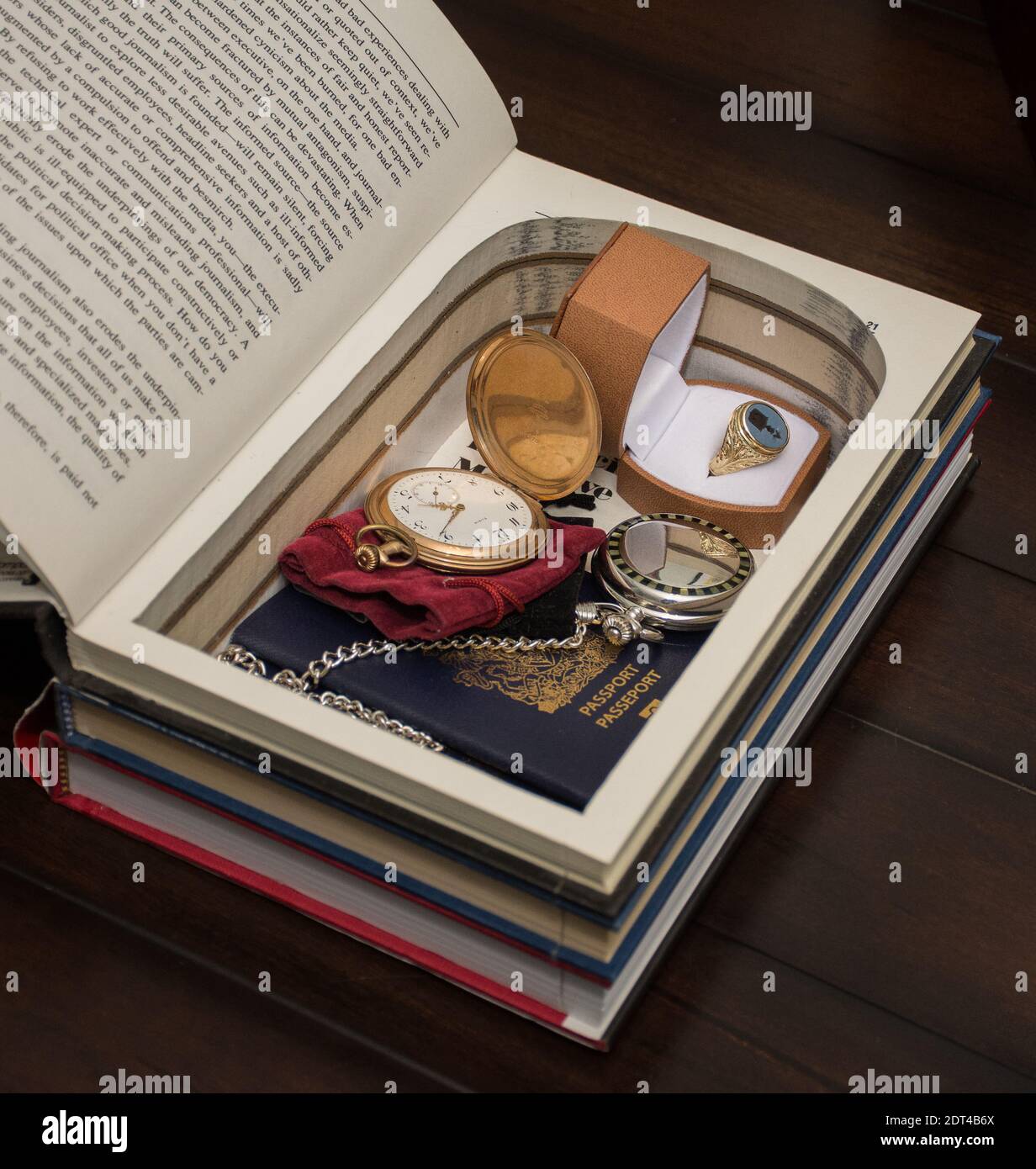 Hide your valuables hi-res stock photography and images - Alamy