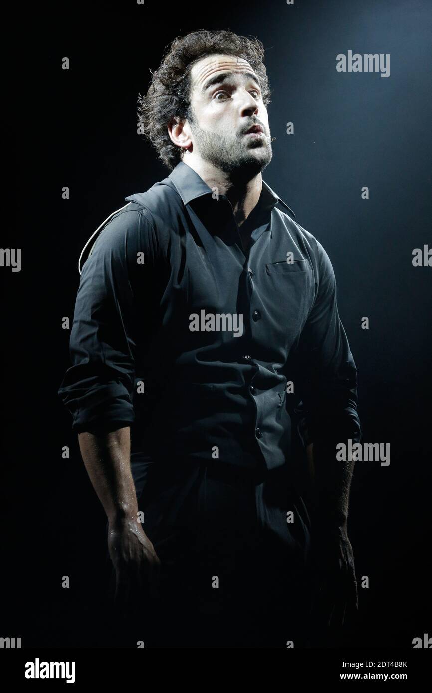 Florent Peyre performing during his show the 'Tout public ou pas ...