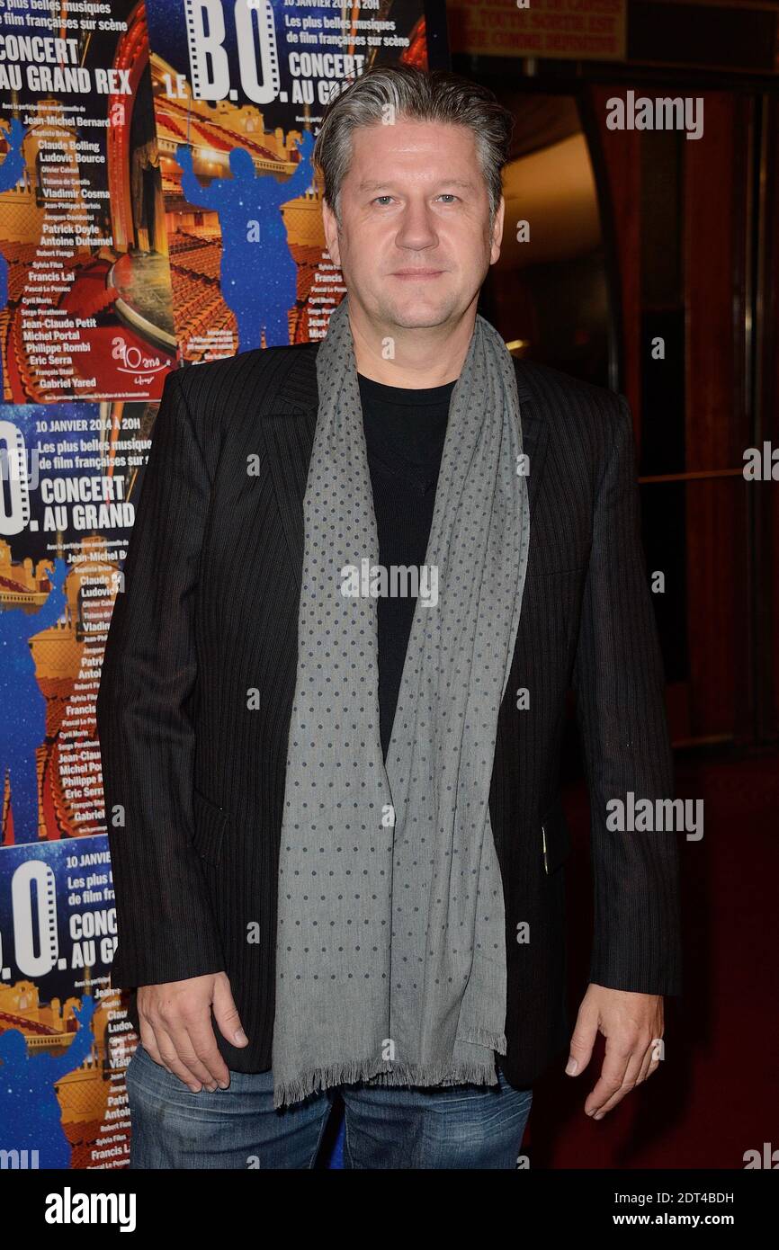 Cyril Morin attending 'Le B.O. Concert' at Le Grand Rex in Paris, France on January 10, 2014 ...