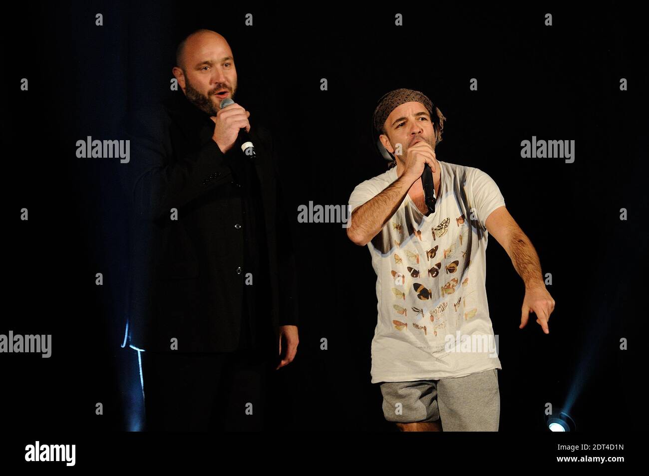 Marco Heliard and Arnaud Maillard performing during the 23rd 'Festival ...