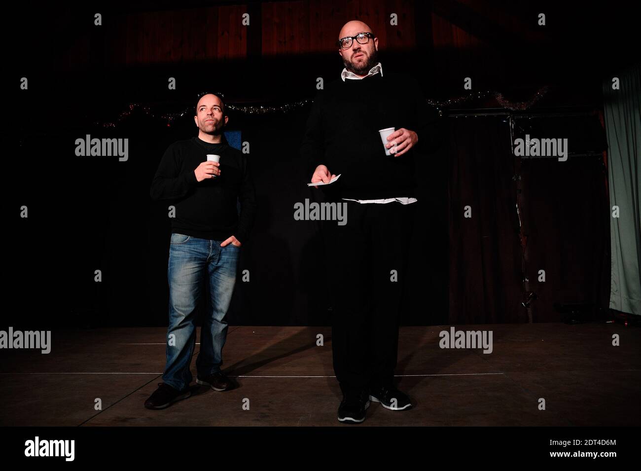 Arnaud Maillard and Marco Heliard performing during the 23rd 'Festival ...