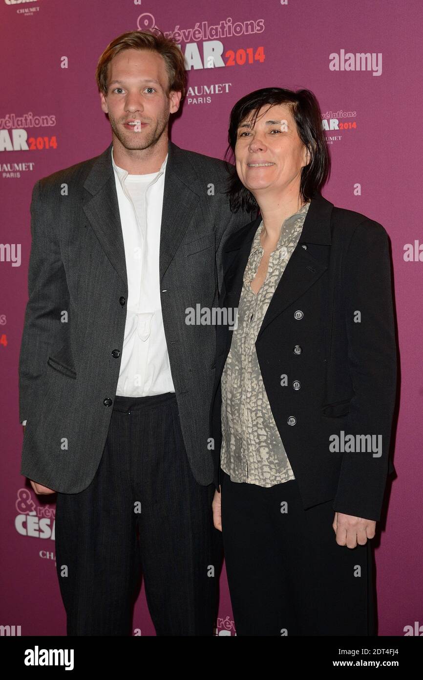 Paul Hamy and Catherine Corsini attending the 'Cesar 2014 Revelations ...