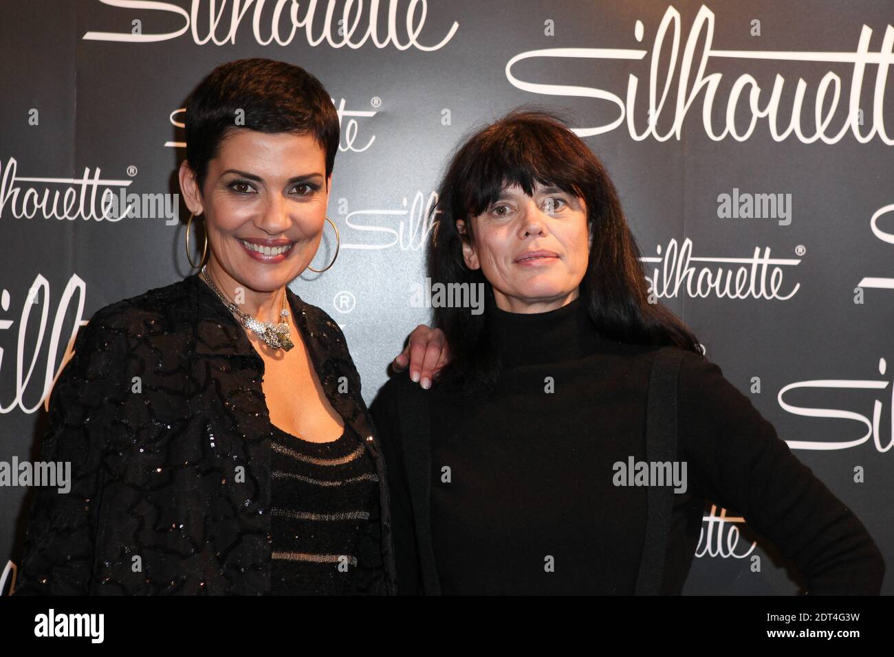 TV host Cristina Cordula and 'L'Herbe Rouge' co-founder Arielle Levy ...