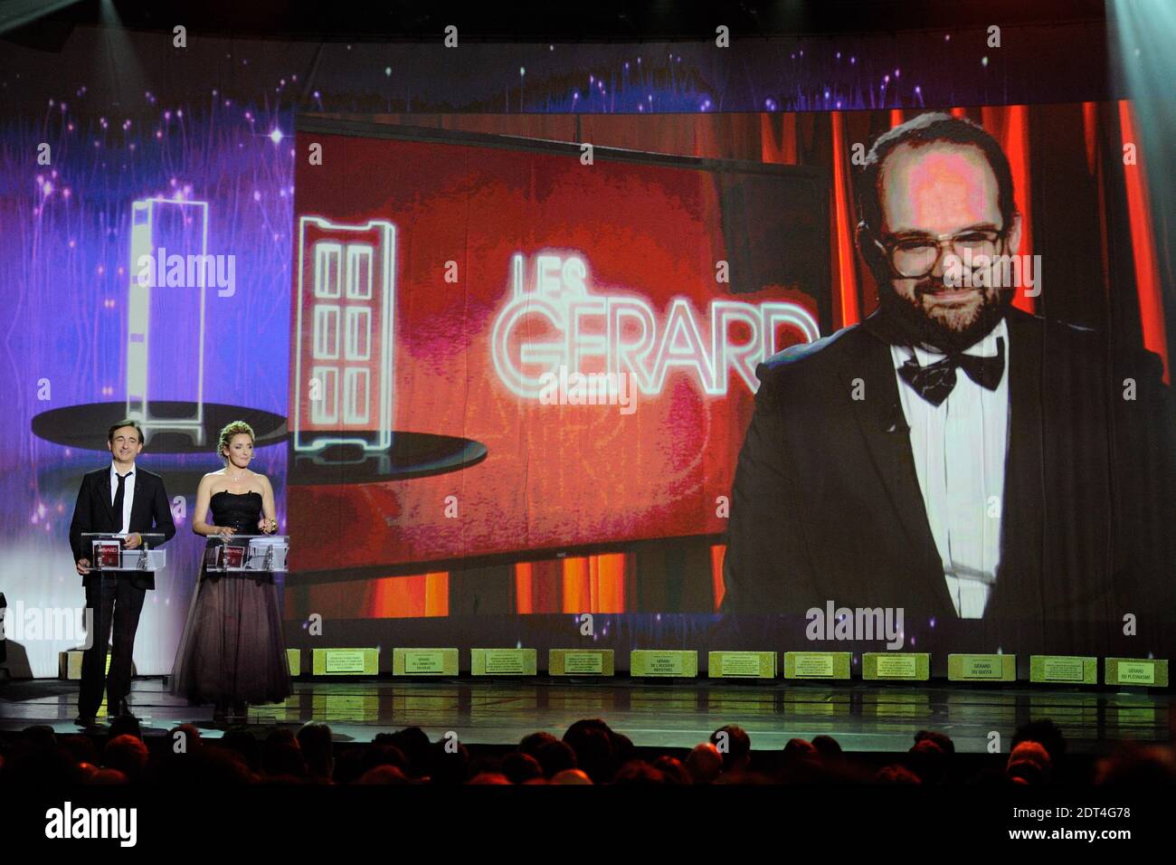 Frederic Royer, Juliette Arnaud attending Les Gerard de la Television ...