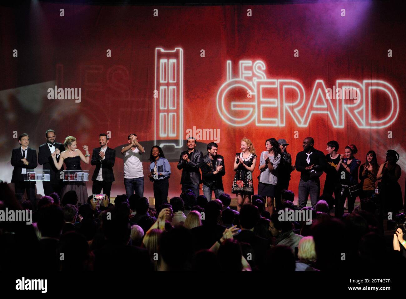 Frederic Royer, Juliette Arnaud attending Les Gerard de la Television ...