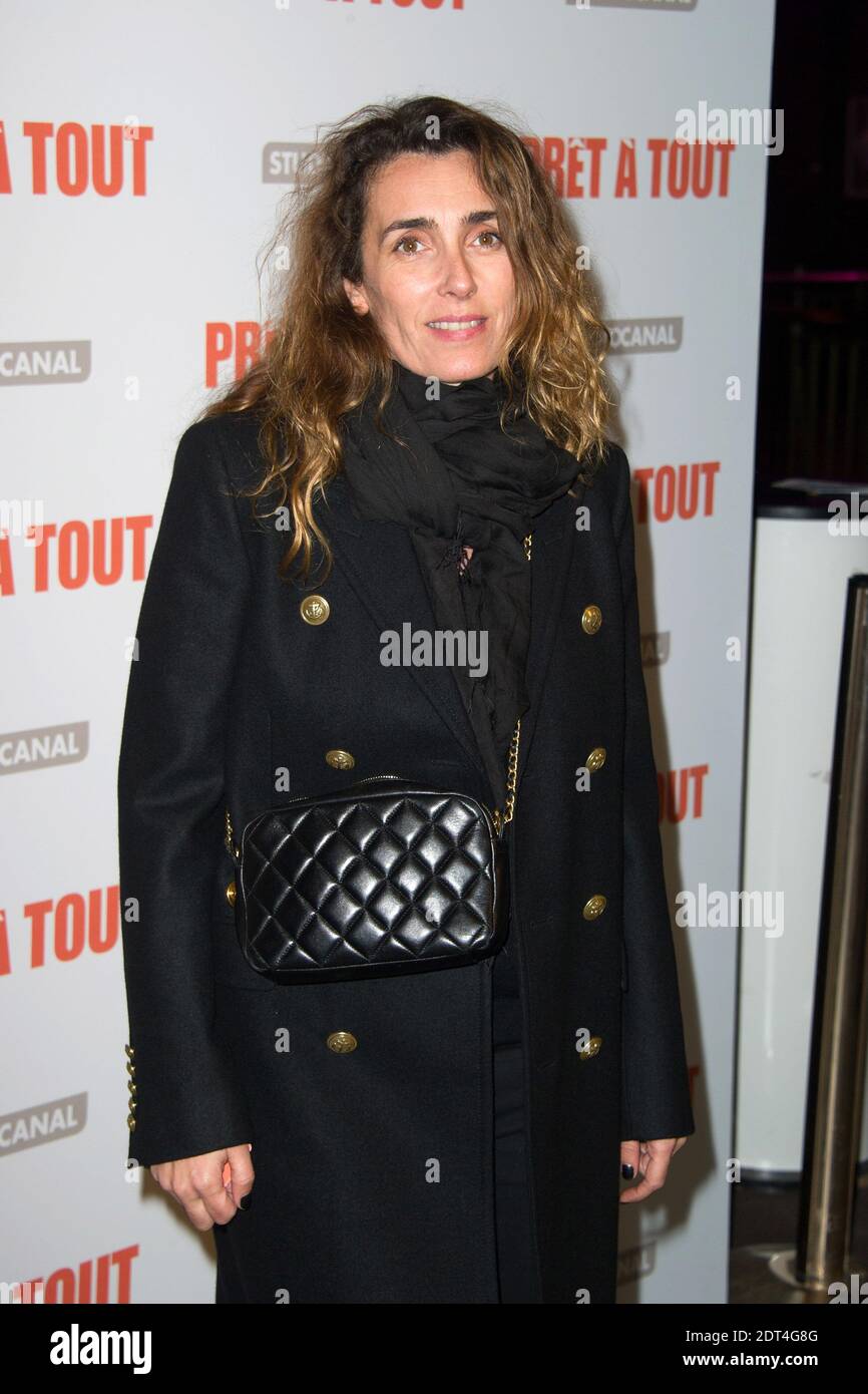 Melle Agnes attending the premiere of 'Pret a Tout' at the Gaumont ...