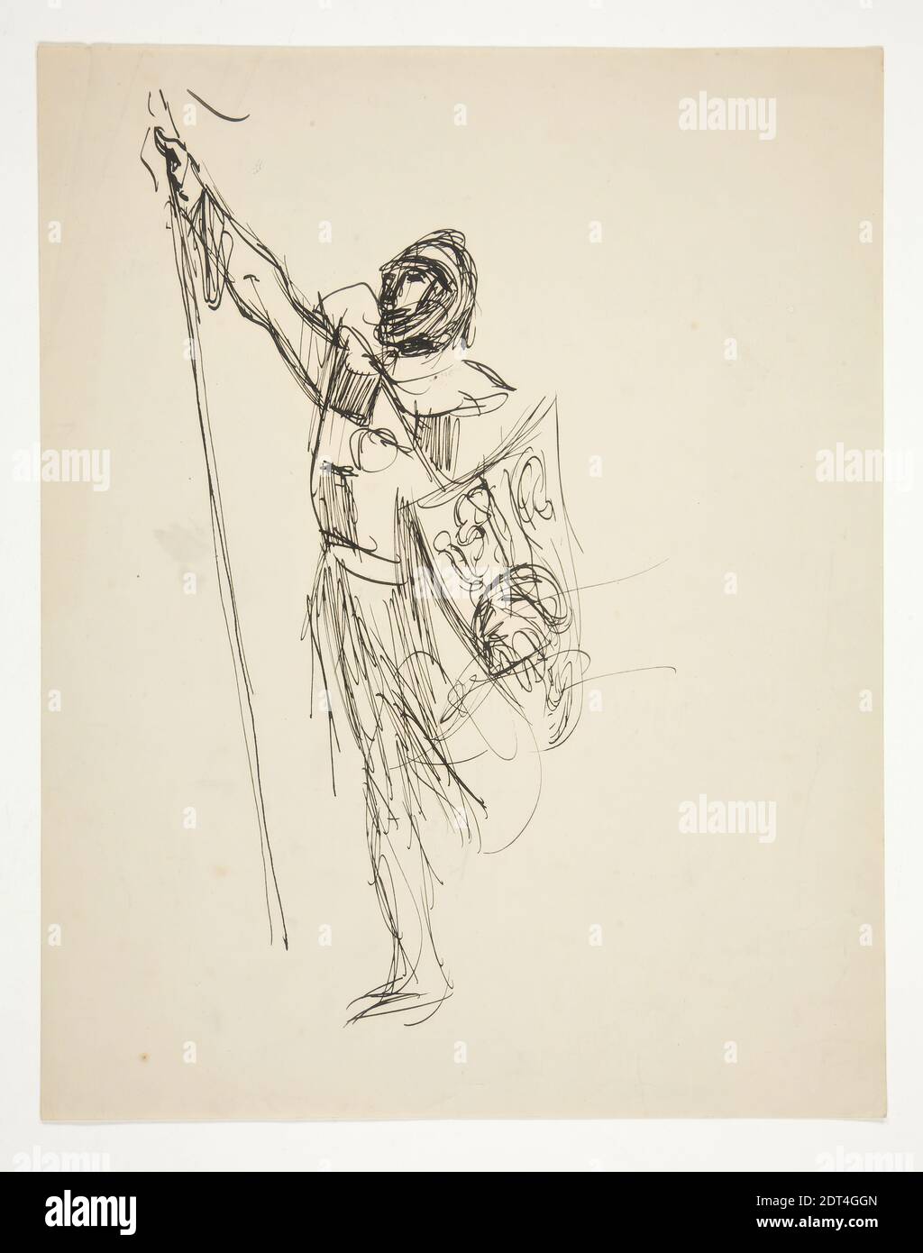 Artist: Edwin Austin Abbey, American, 1852–1911, M.A., 1897, Study for ...