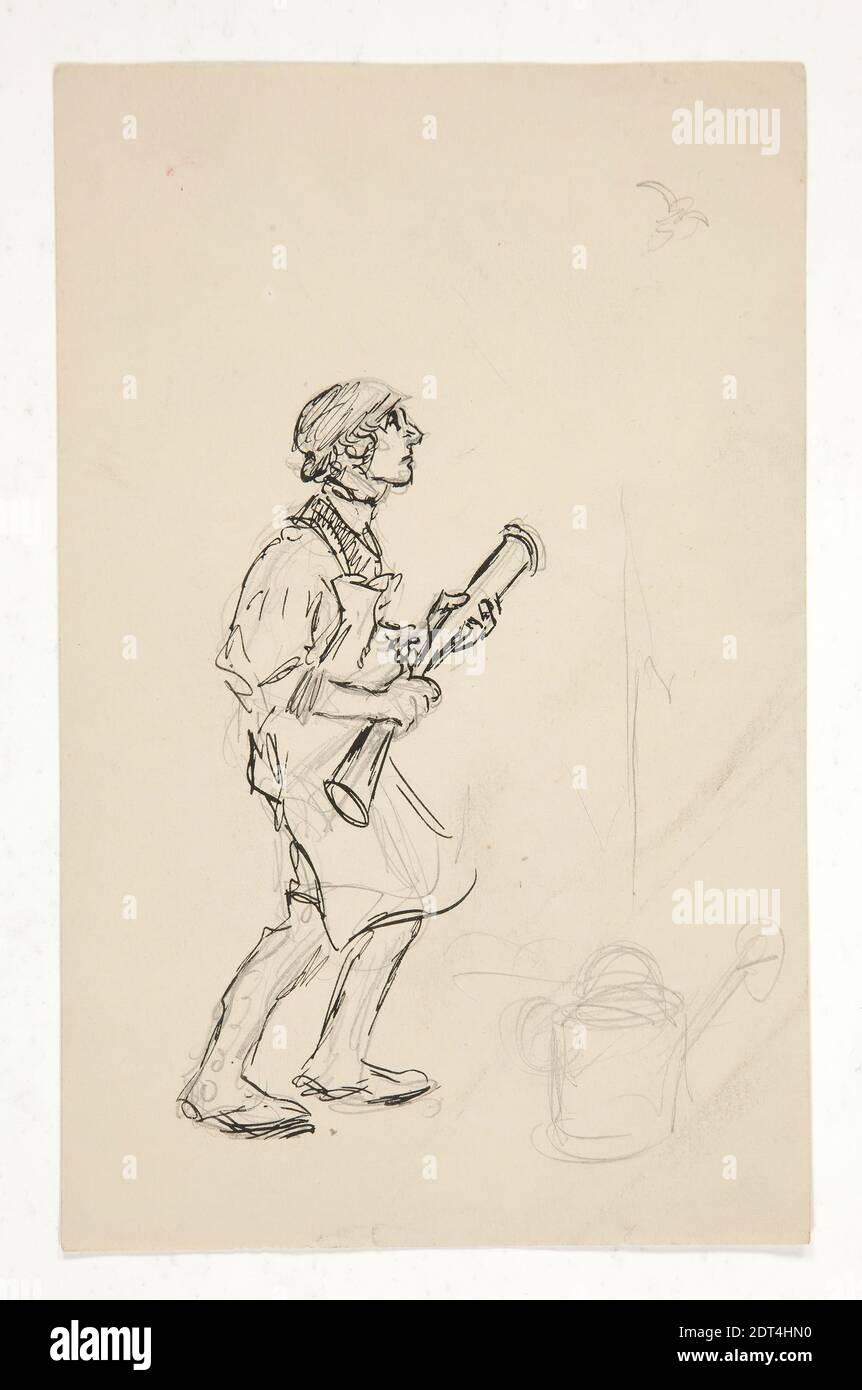 Artist: Edwin Austin Abbey, American, 1852–1911, M.A., 1897, Man in ...