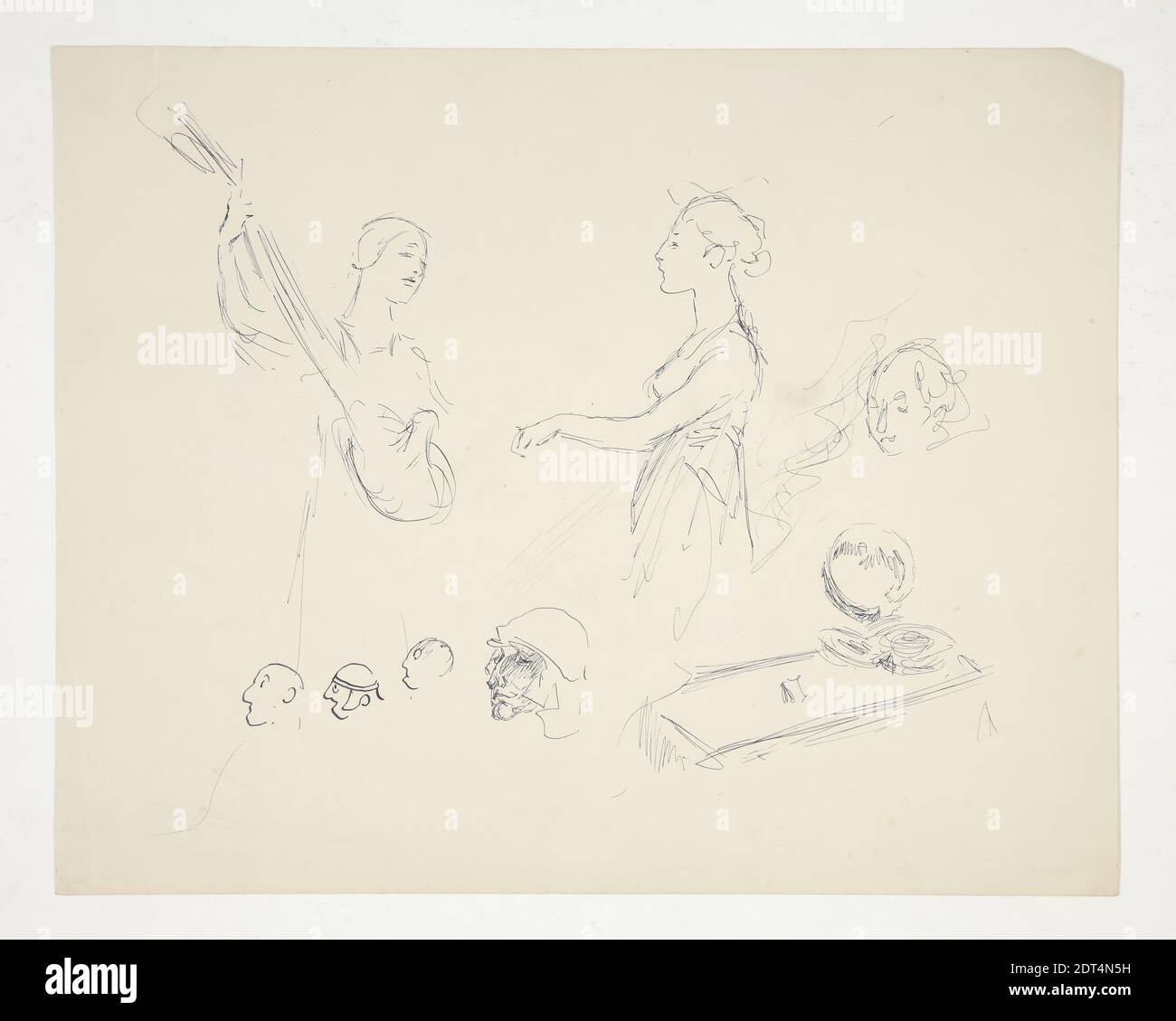 Artist: Edwin Austin Abbey, American, 1852–1911, M.A., 1897, Sheet of ...