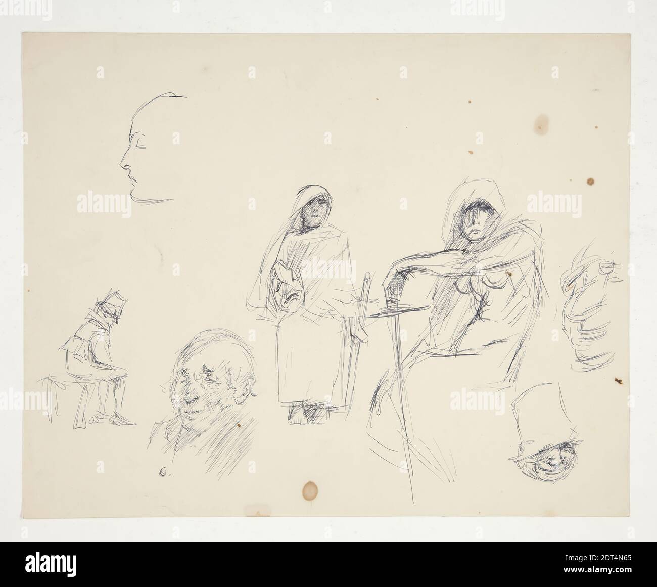 Artist: Edwin Austin Abbey, American, 1852–1911, M.A., 1897, Sheet of ...