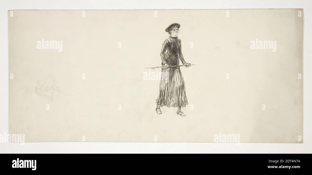 Artist: Edwin Austin Abbey, American, 1852–1911, M.A., 1897, Study of ...