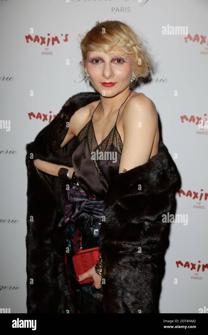 Catherine Baba attending the Robert Clergerie party at Maxim's in Paris ...