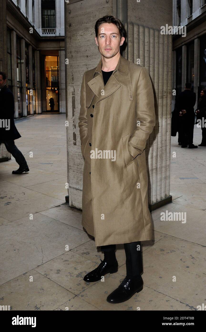 Benn Northover attending Cerruti's Fall-Winter 2014/2015 men's ...