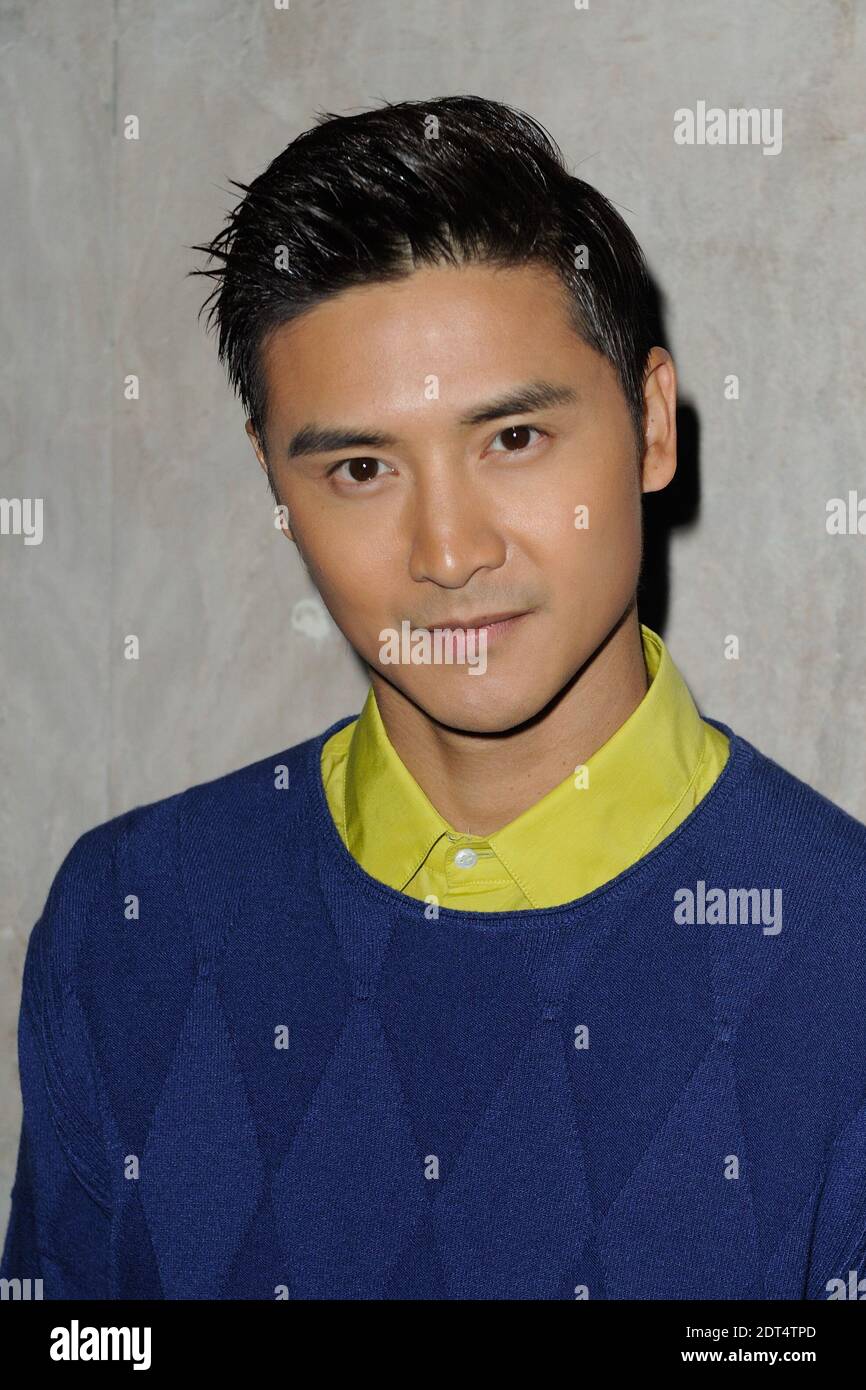 Liang Tian attending John Galliano's Fall-Winter 2014/2015 men's ...