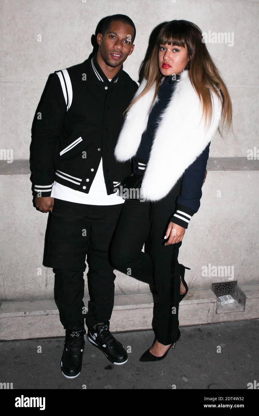 EXCLUSIVE - Victor Cruz and his girlfriend Elaina Watley Leaving the ...