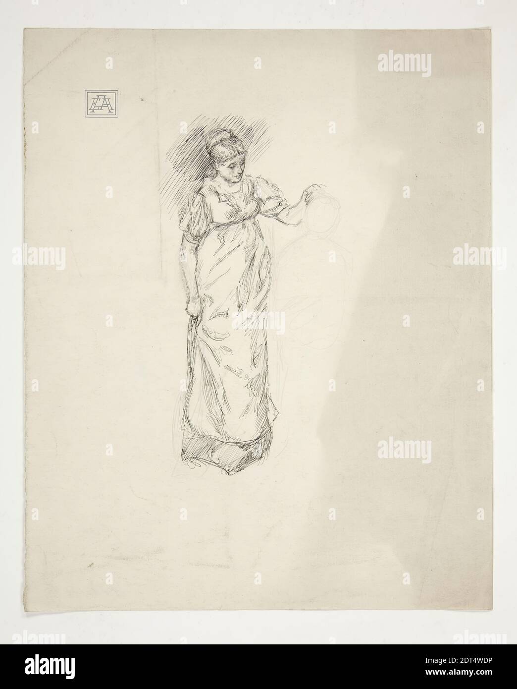 Artist: Edwin Austin Abbey, American, 1852–1911, M.A., 1897, Sketch of ...