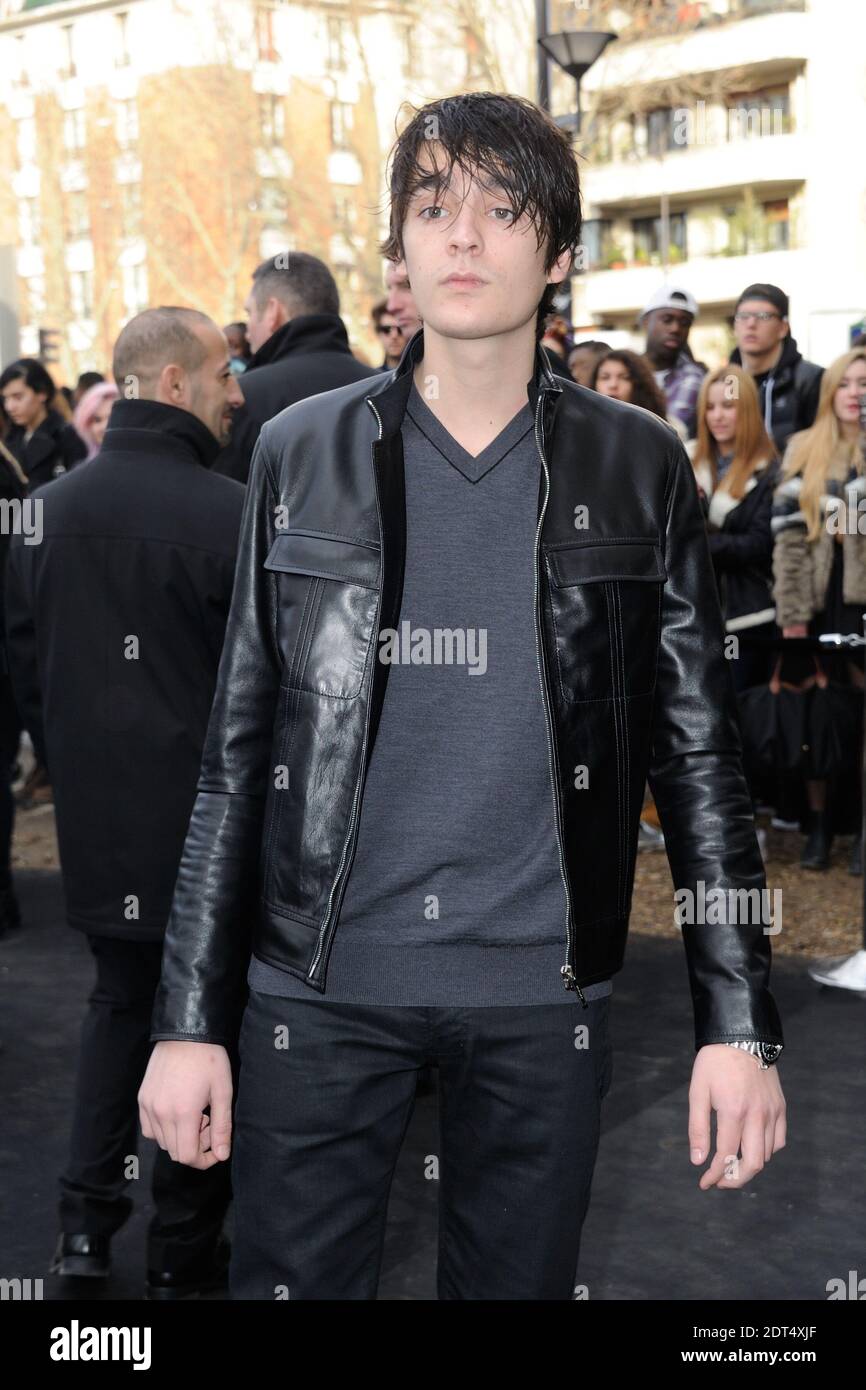 Alain-Fabien Delon attending Dior's Fall-Winter 2014/2015 men's ...