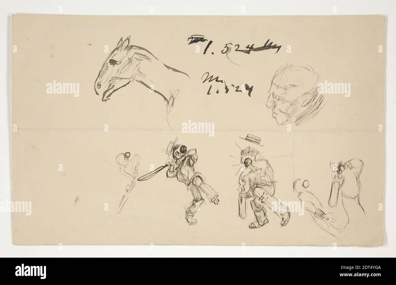 Artist: Edwin Austin Abbey, American, 1852–1911, M.A., 1897, Sheet of ...