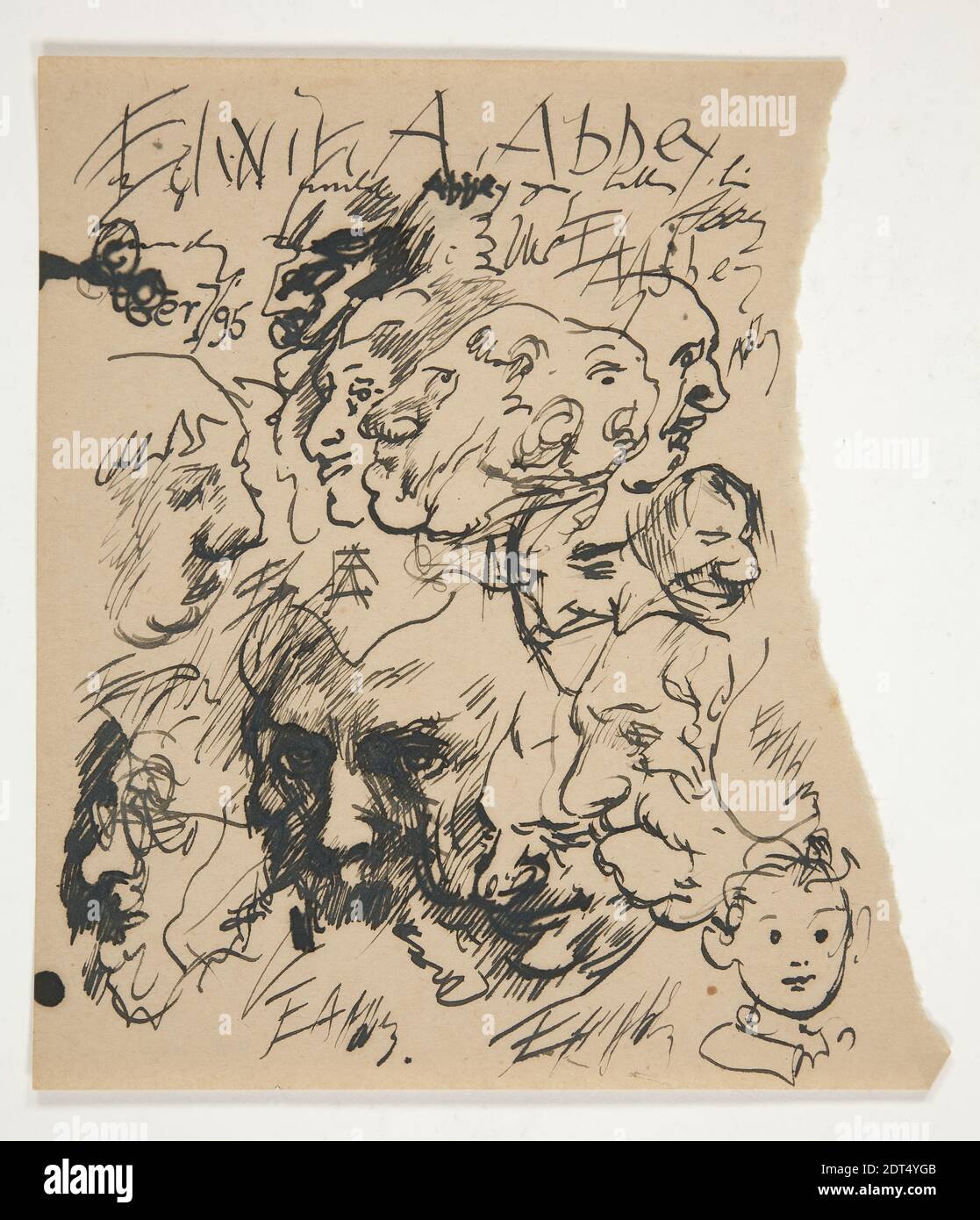 Artist: Edwin Austin Abbey, American, 1852–1911, M.A., 1897, Sheet of ...