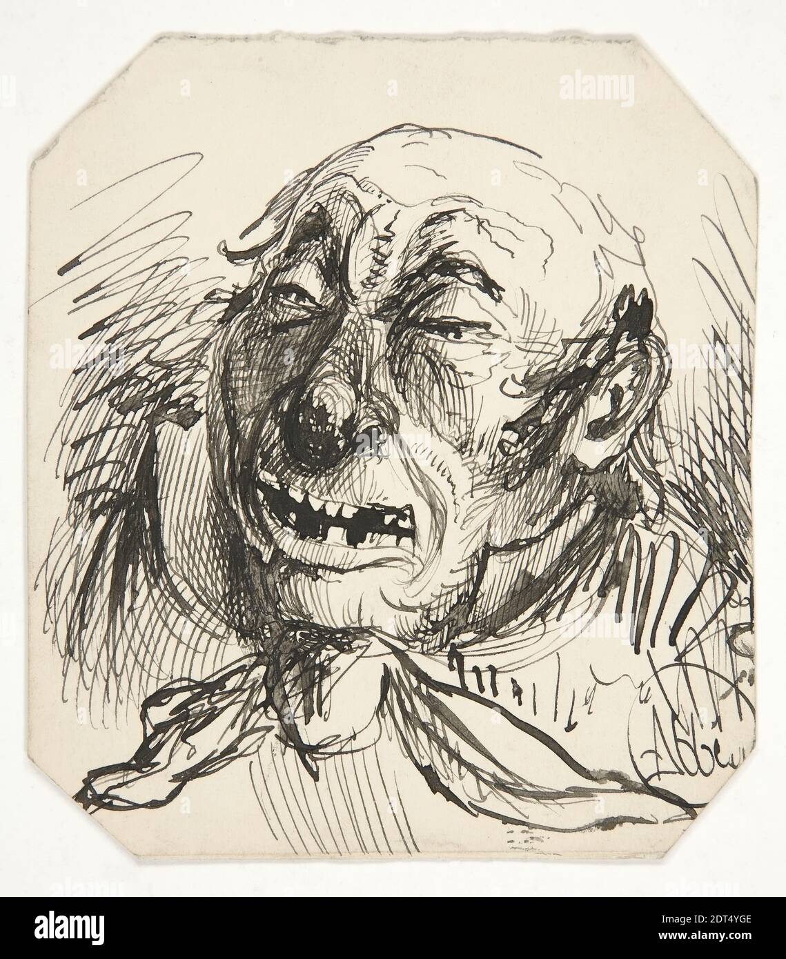 Artist: Edwin Austin Abbey, American, 1852–1911, M.A., 1897, Caricature ...