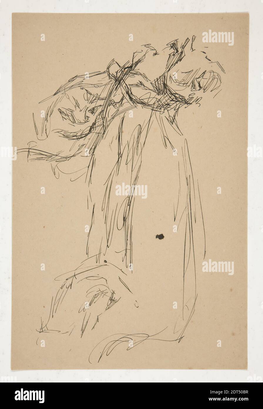 Artist: Edwin Austin Abbey, American, 1852–1911, M.A., 1897, Drapery ...