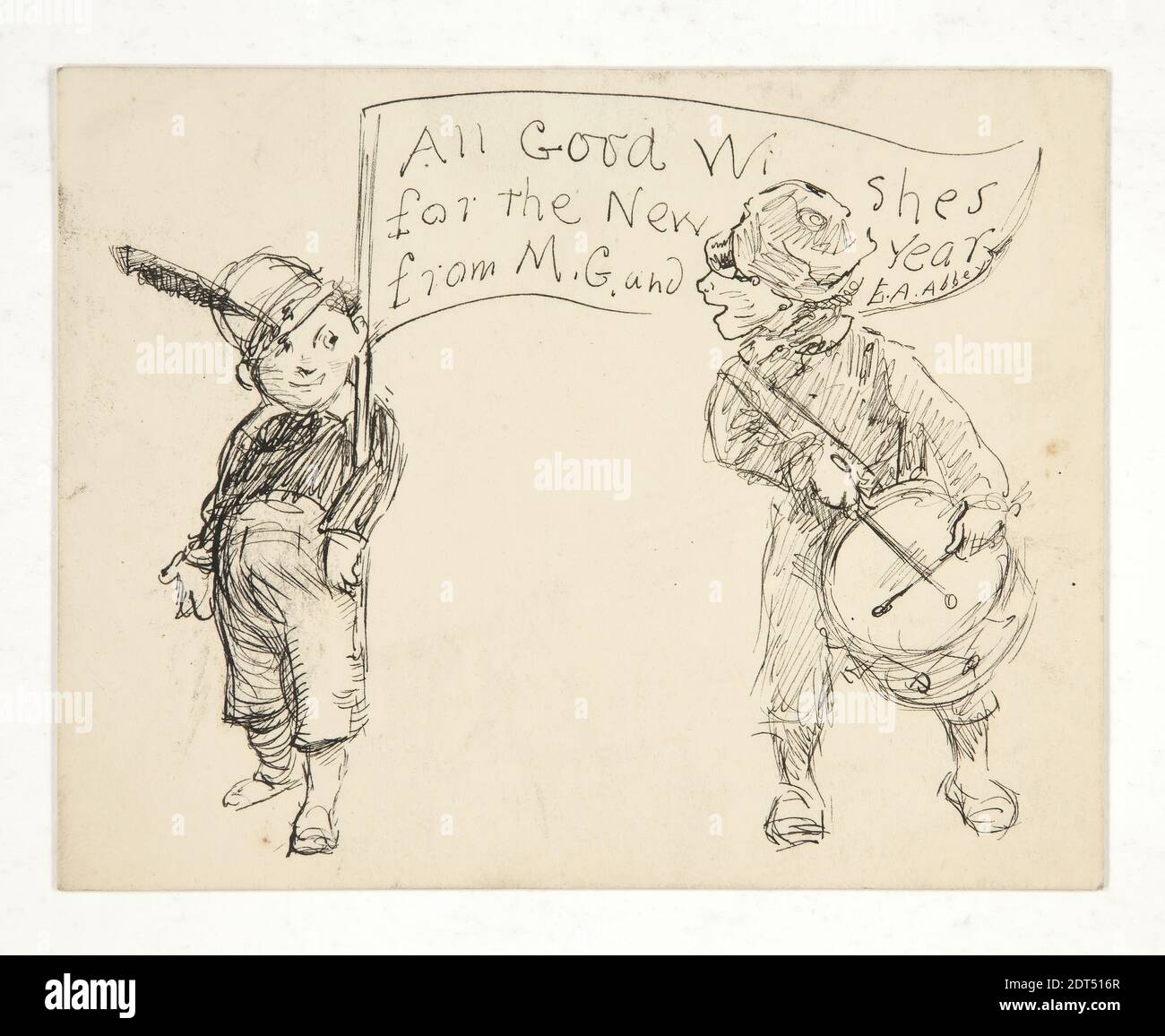 Artist: Edwin Austin Abbey, American, 1852–1911, M.A., 1897, Sketch for ...
