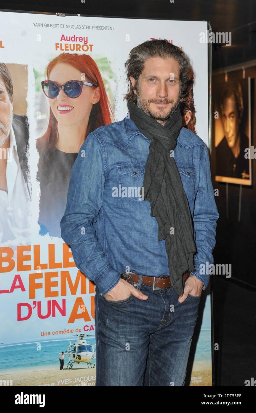 Charlie Dupont attending the premiere of 'Belle comme la femme d'un ...