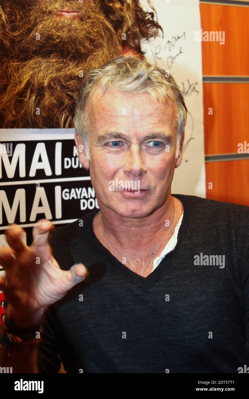 Franck Dubosc attending the preview of Fiston in Lille, France on ...