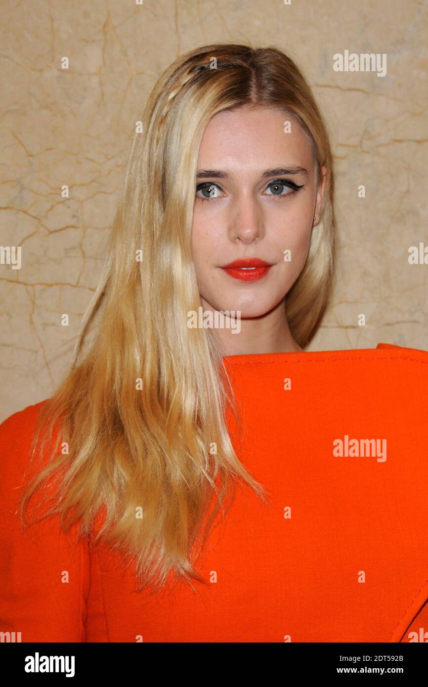 Gaia Weiss attends Stephane Rolland's Spring-Summer 2014 Haute-Couture ...