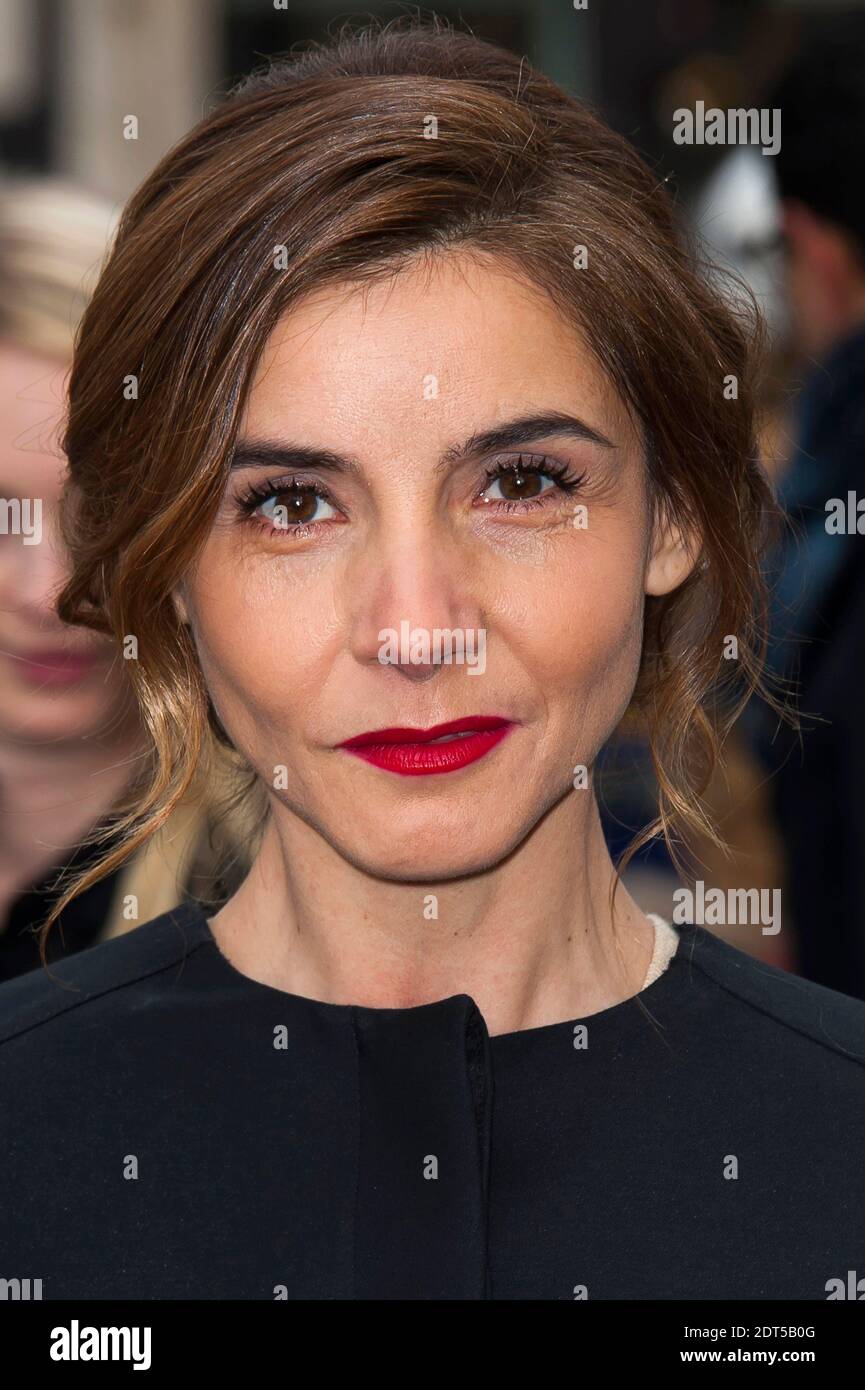 Clotilde Courau arriving for the Elie Saab Spring-Summer 2014 Haute ...
