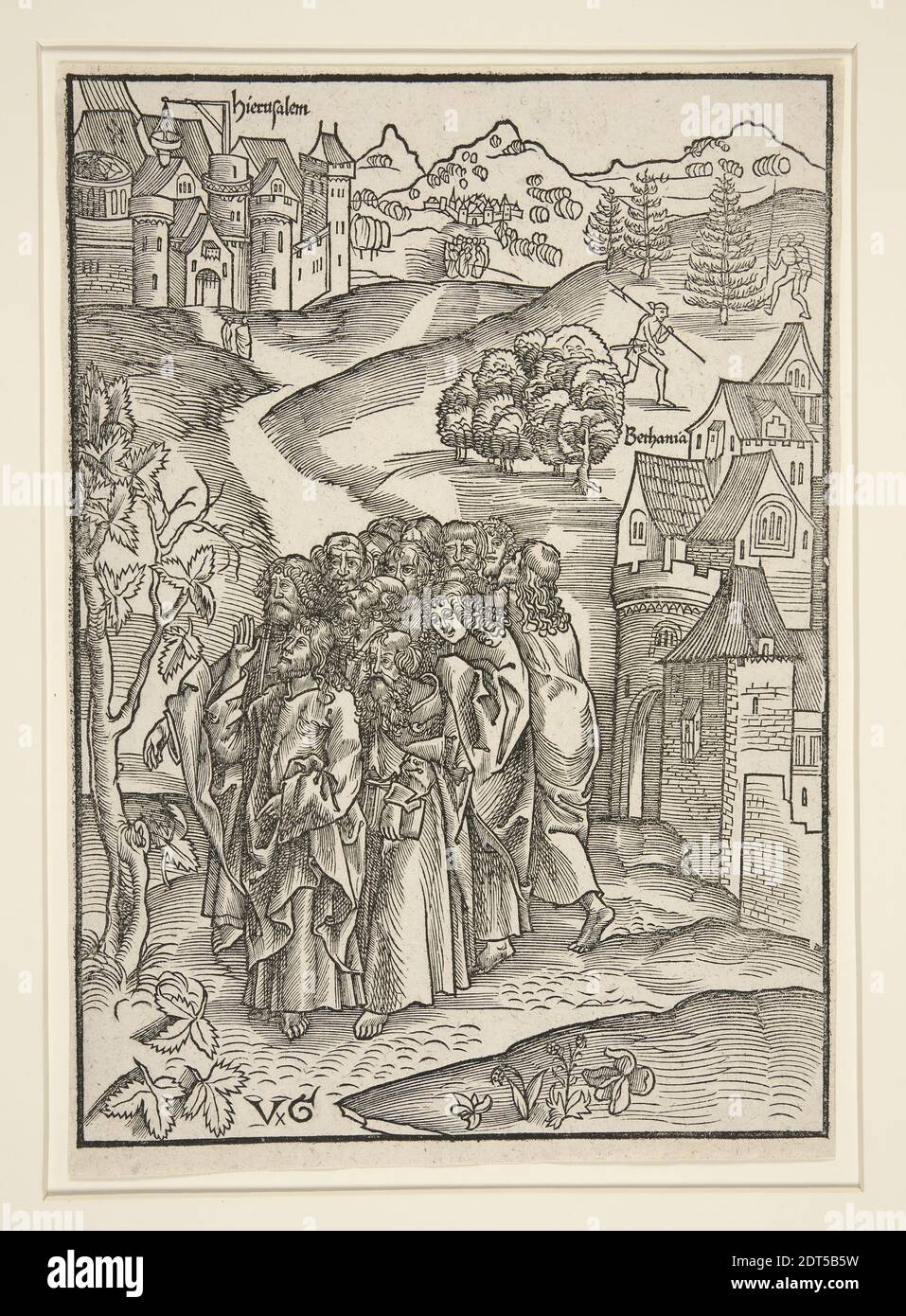 Artist: Urs Graf, Swiss, 1485–1527/28, Christ Cursing the Barren Fig ...