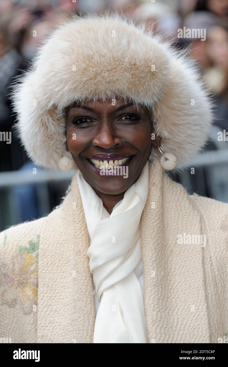 Esther Kamatari arriving at Jean-Paul Gaultier's Spring-Summer 2014 ...