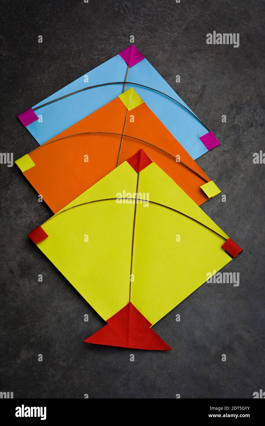 Handmade paper kites hi-res stock photography and images - Alamy