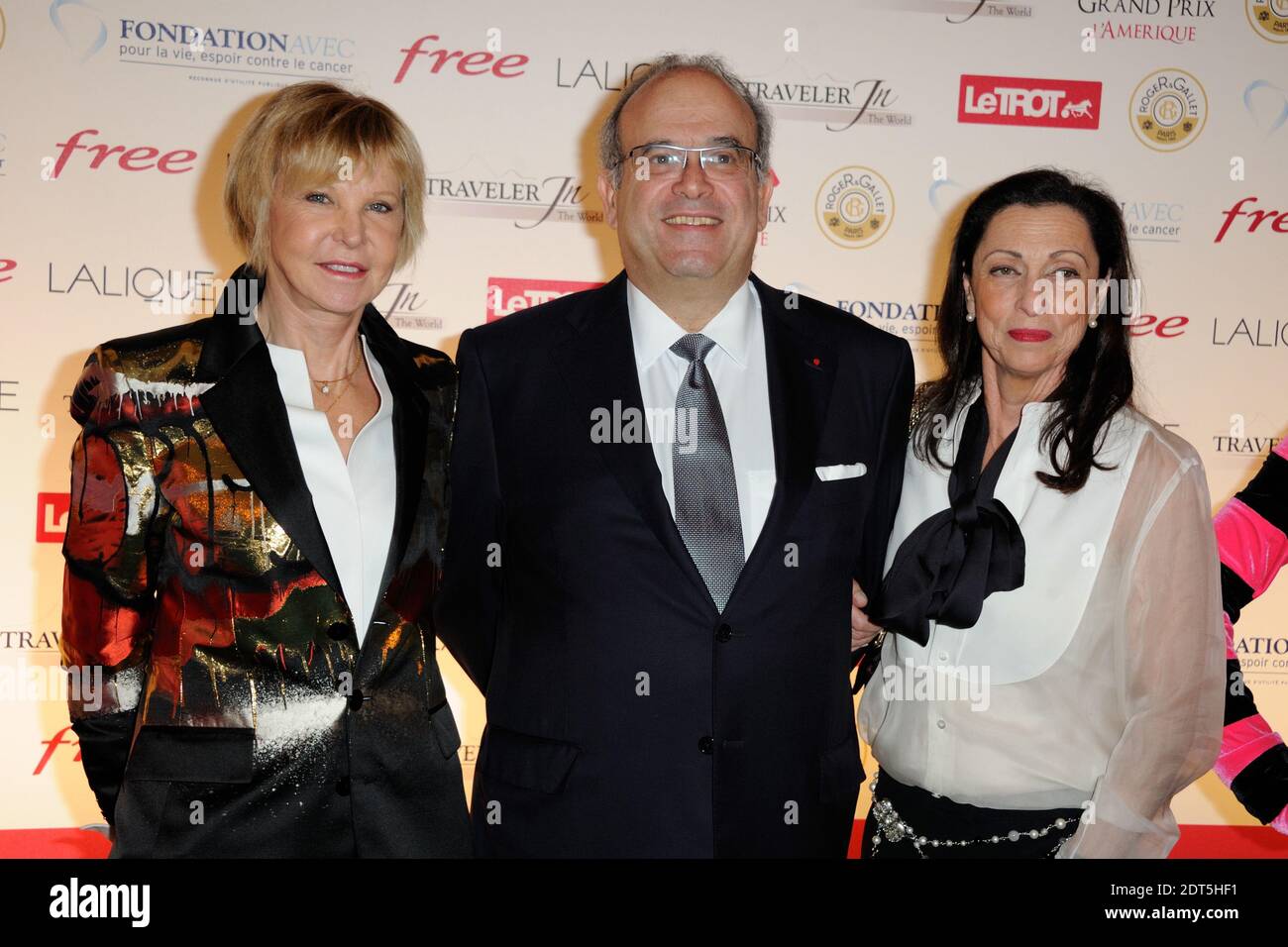 David Khayat attending the 93th Grand Prix d'Amerique gala diner held ...