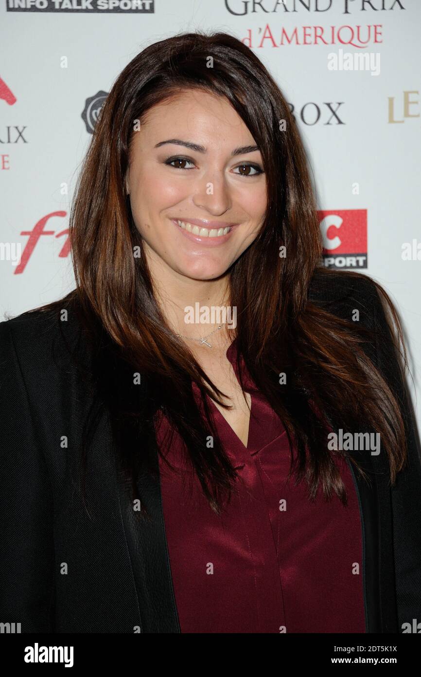 Rachel Legrain-Trapani attending the 93rd Grand Prix d'Amerique ...