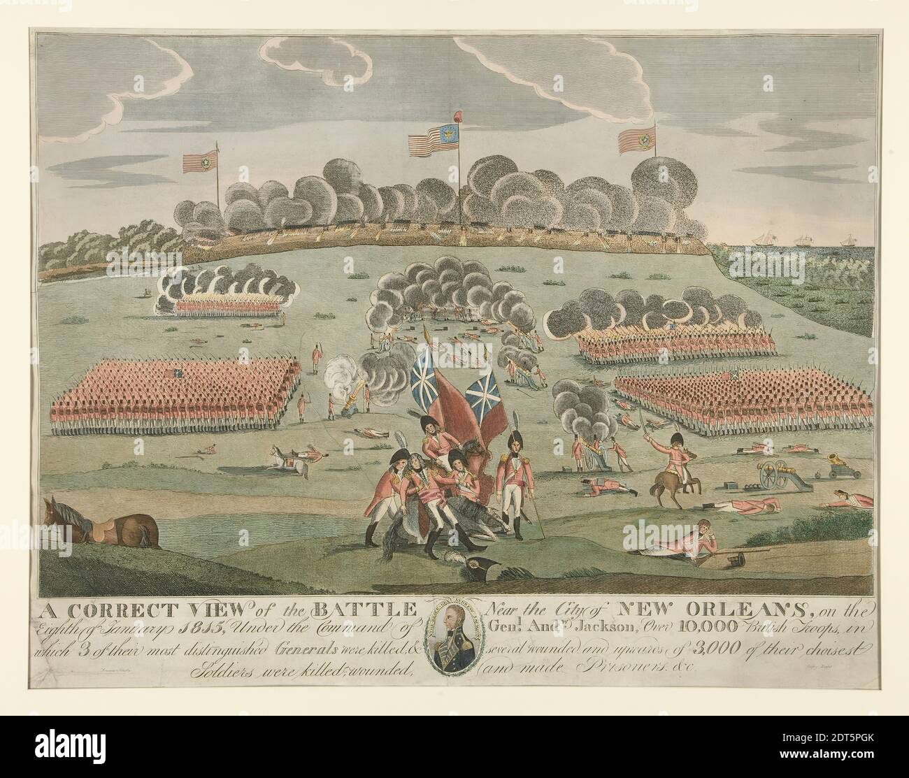 Battle new orleans 1815 hi-res stock photography and images - Alamy