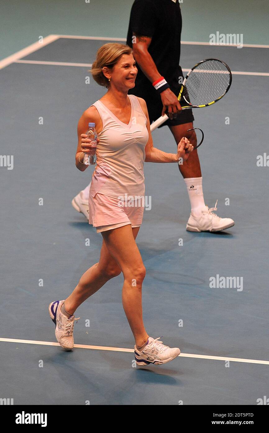 Michele Laroque during the Amelie Mauresmo charity night at the WTA ...